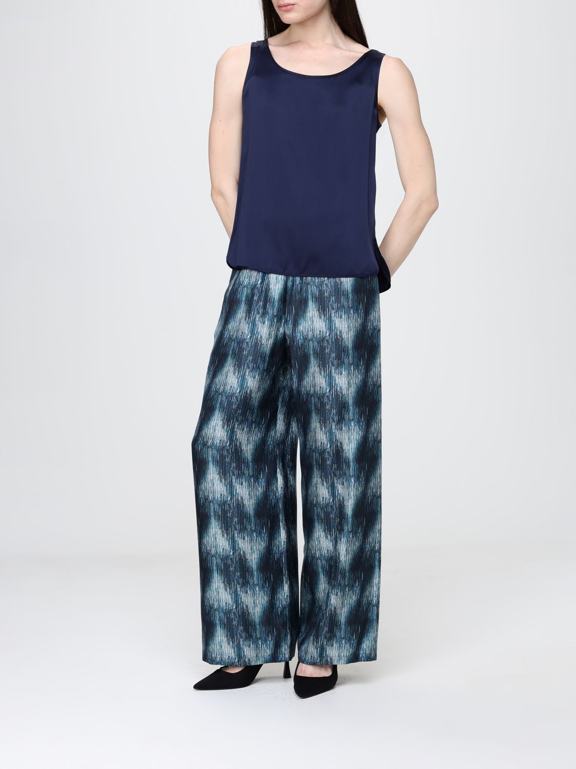 MAX MARA Satin Sleeveless Top